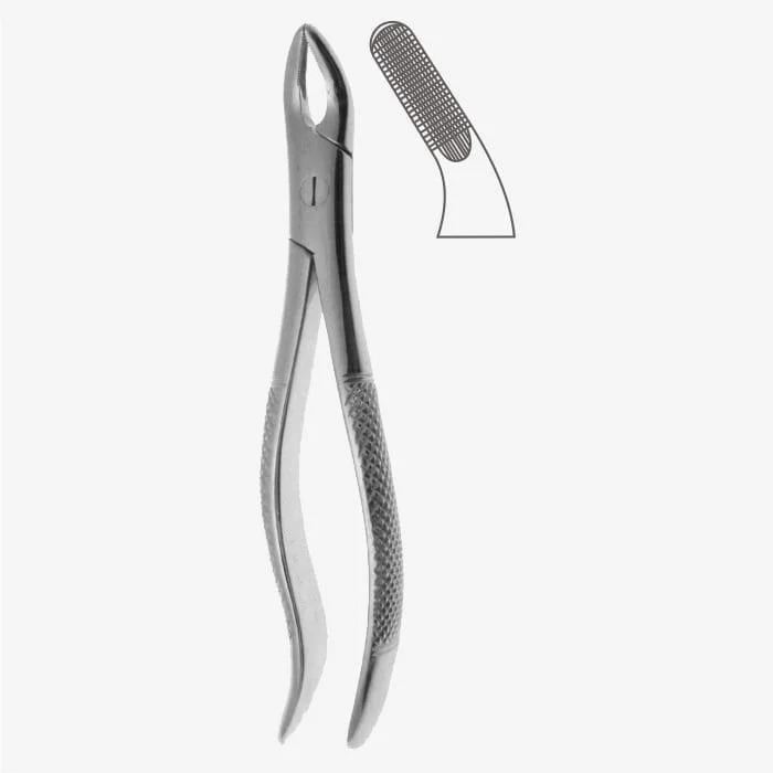 English Pattern Tooth Extraction Forceps Fig. 76 – Rayed Instruments